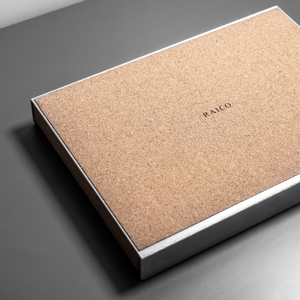 Desk Tray Organiser Drawer with Cork Compartments