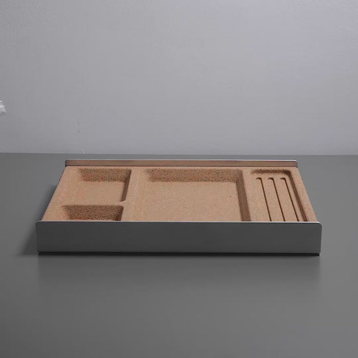 Desk Tray Organiser Drawer with Cork Compartments
